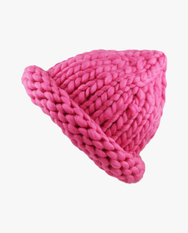 The Hat Depot - Chunky Knit Mango Beanie